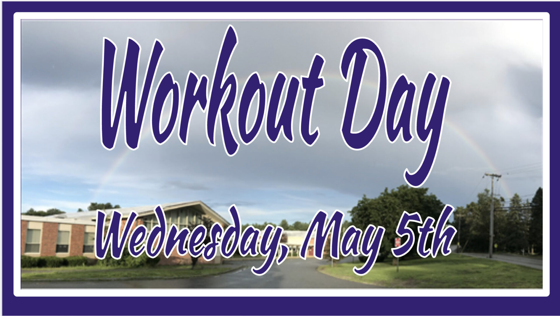 Workout Day! - South Row Elementary School